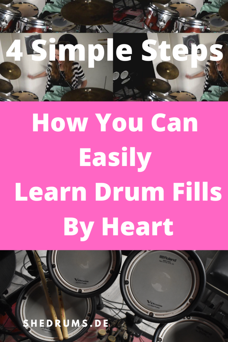Just 4 Simple Steps: How You Can Learn Drum Fills By Heart - sHe druMs ...
