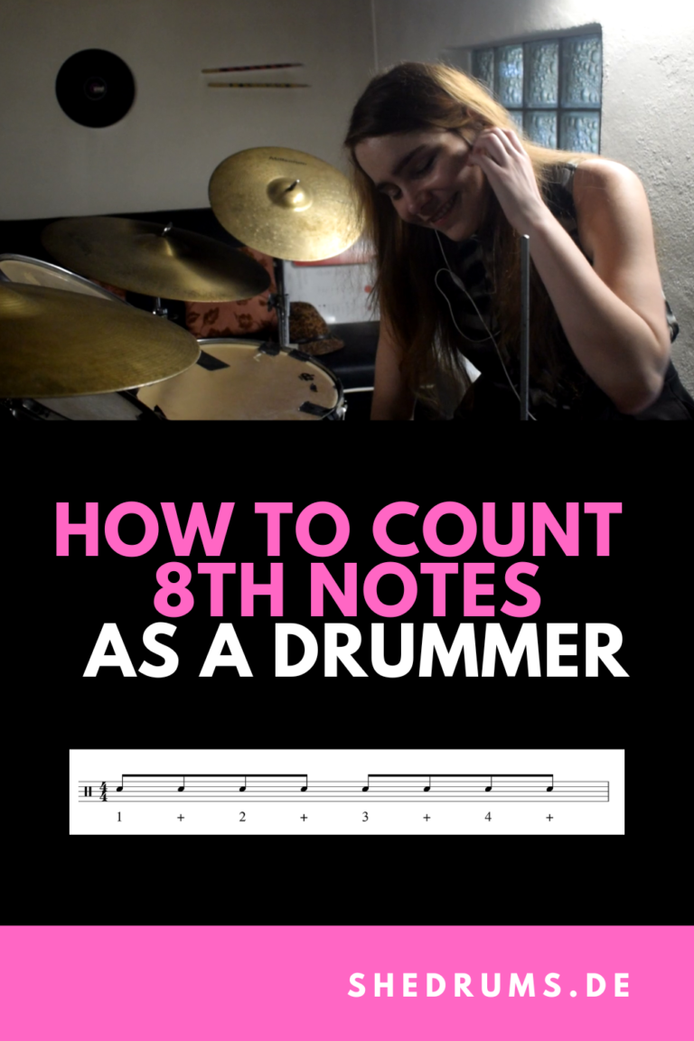 How To Count 8th Notes As A Drummer - sHe druMs: Rock The Kit!