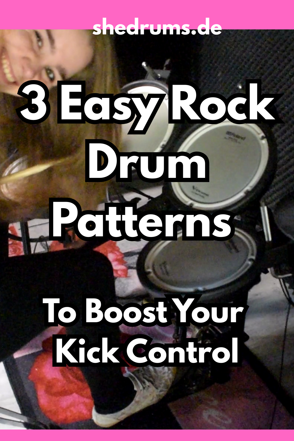 3 Easy Rock Drum Patterns to Supercharge Your Kick Independence (Free PDF Included!) - sHe druMs ...